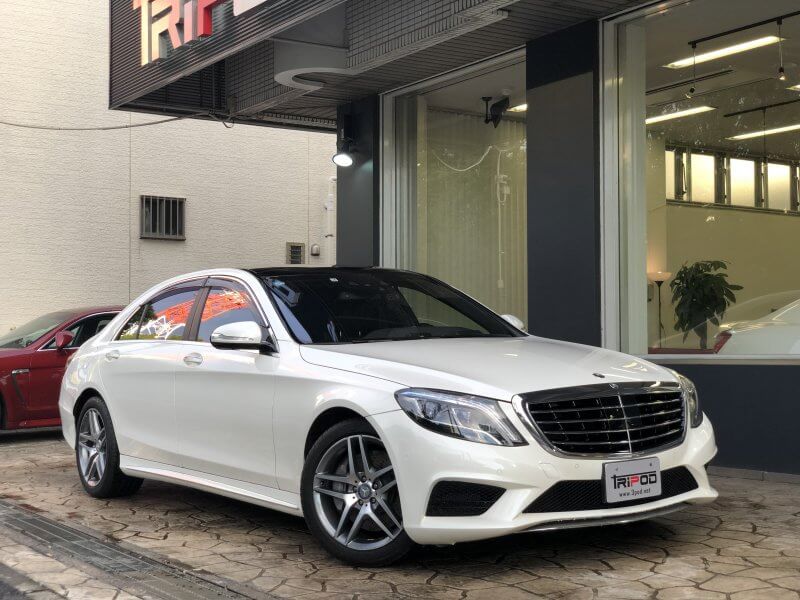 Mercedes-Benz S550L AMGスポーツPKGショーファーPKG 1オーナー - トライポッド